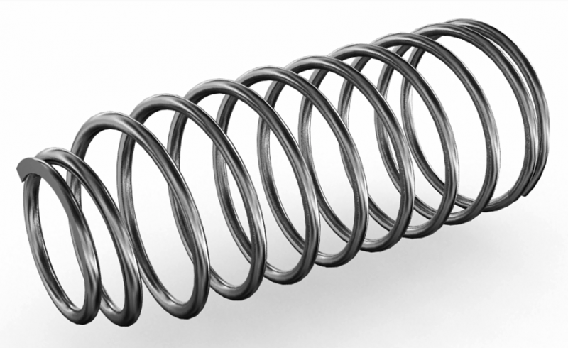 Design spring body › Gutekunst Federn › Bauform, degressive ...